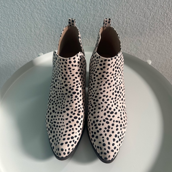 Shoes | Leopard Print Bootie | Poshmark